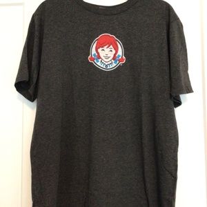 Shirts | 2 For 15 New Wendys Hamburger Restaurant Logo Tshirt | Poshmark